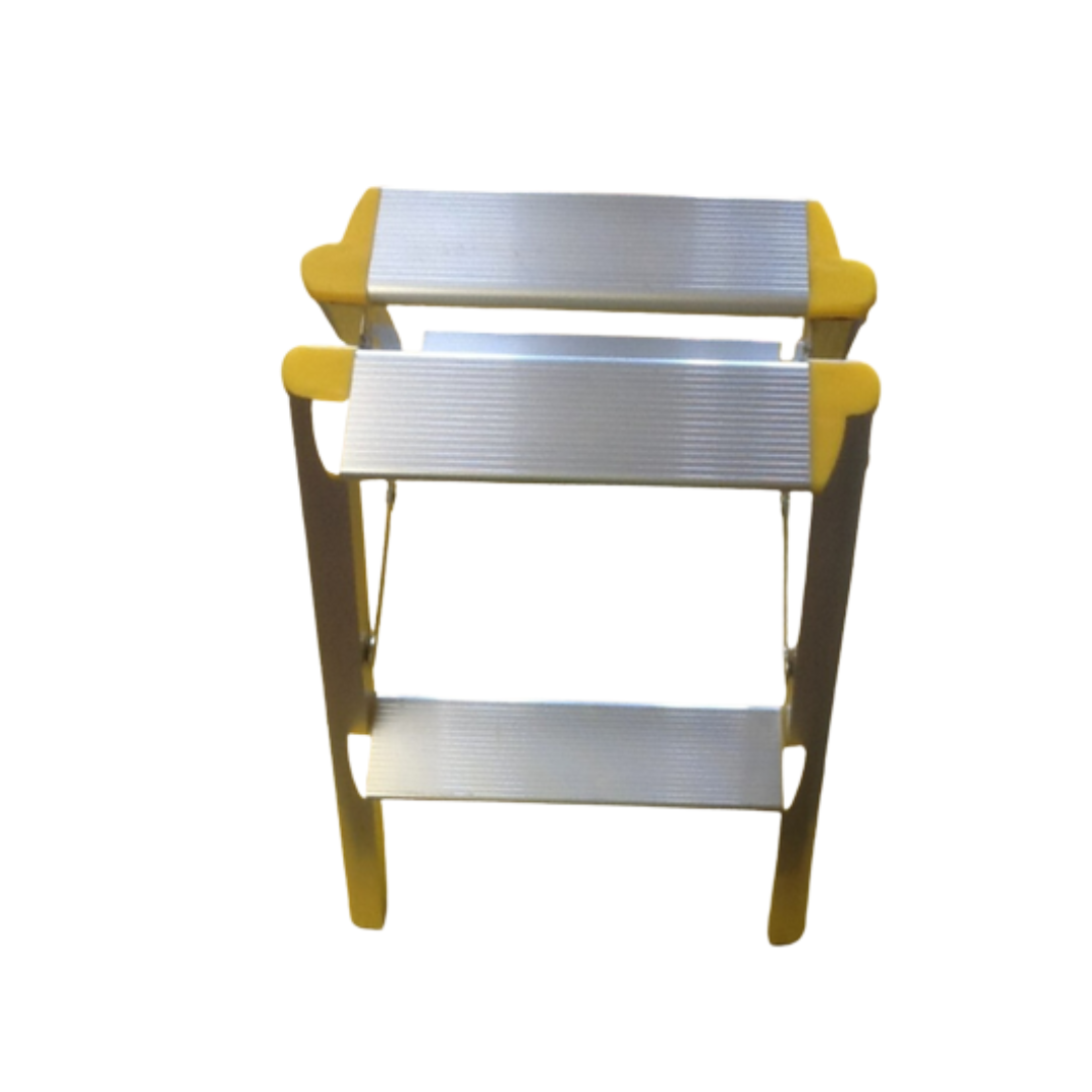 Alloy Folding Stool 2 Step Wide Bay Caravans Alloy Folding Stool 2 Step Wide Bay Caravans