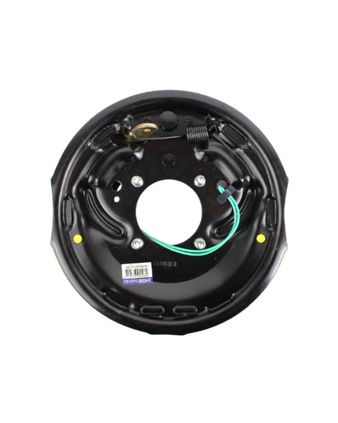Electric Backing Plate with Park Brake 10" (Right) | Wide Bay Caravans