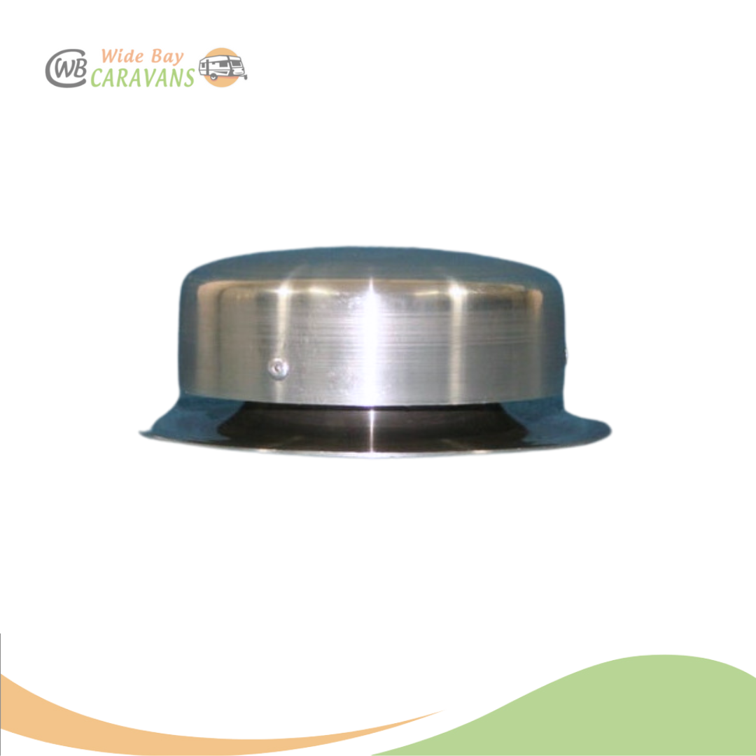 Flue Vent 75mm* Spun Aluminium Cowl | Wide Bay Caravans