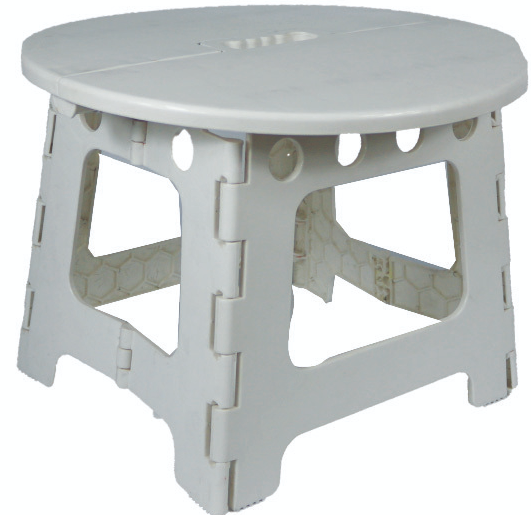 RV SMALL WHITE PLASTIC FOLDING TABLE | Wide Bay Caravans