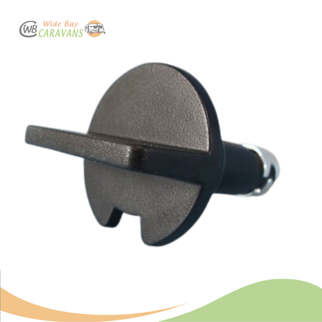 Fuel Selector Knob (Black) to suit Dometic RM2330/RM2453/RM2553 Fridges ...