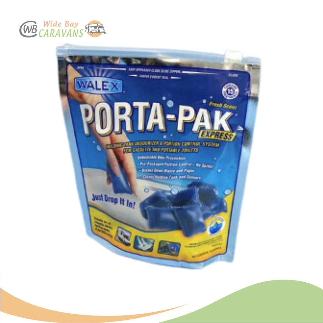Walex Porta-Pak Express Blue - Flush or Waste Tank Drop-In - 15 Sachets ...