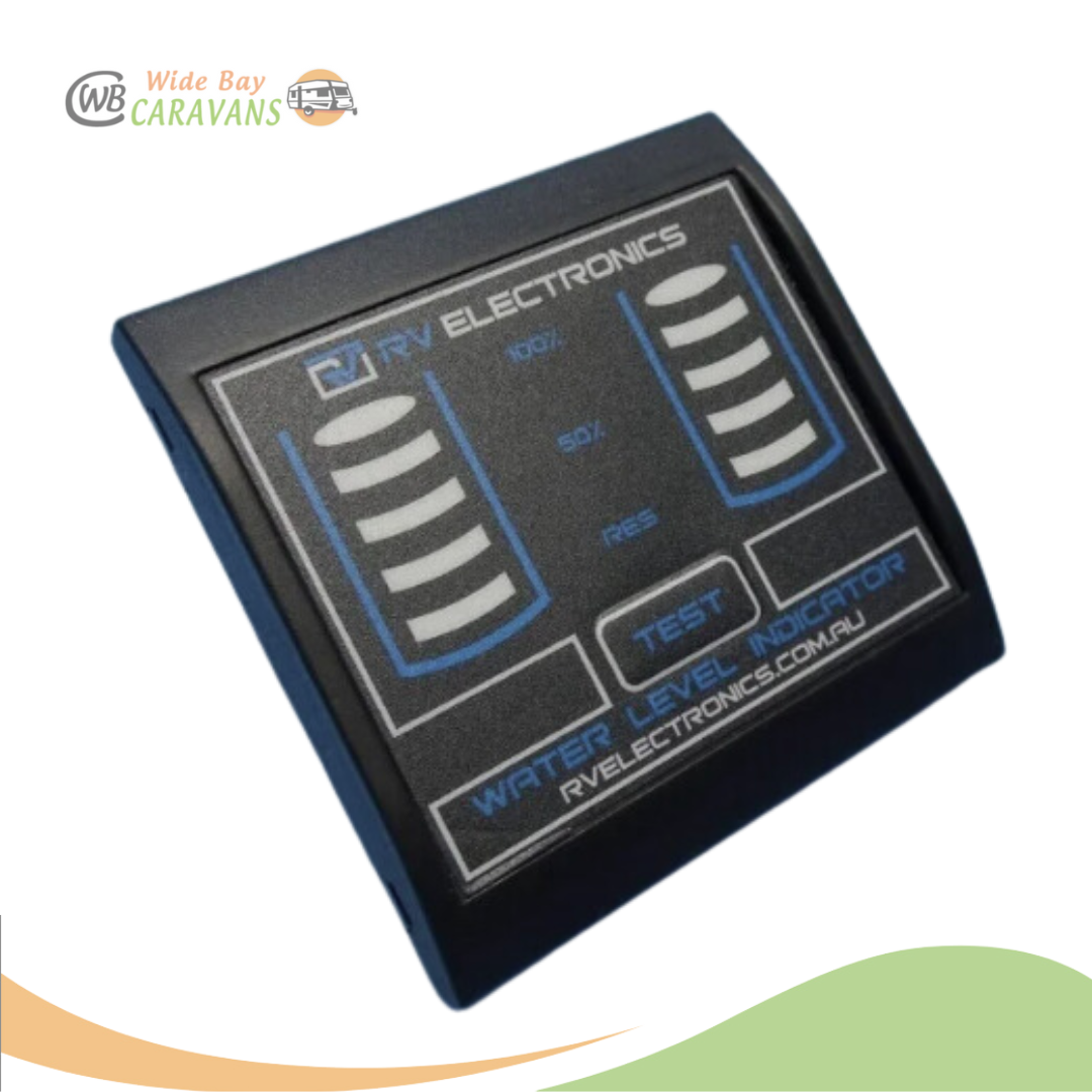 RV Electronics Slimline LED Water Level Indicator - Double Tank | Wide ...