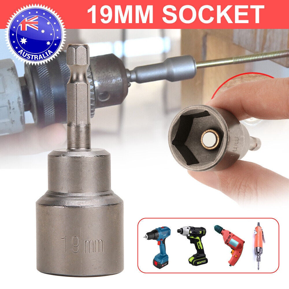 Caravan Leg Winder Magnetic Hexagon Socket Adaptor for Drill Impact ...