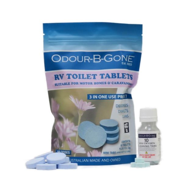 Odour B Gone - 50 tablet pack | Wide Bay Caravans