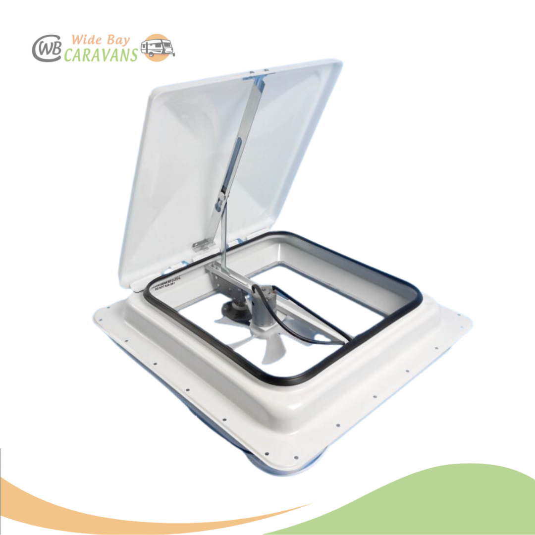 Jensen 12V Roof Vent 14in x 14in | Wide Bay Caravans